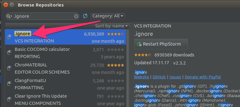 Mes Configurations Plugins Phpstorm En Image 01script